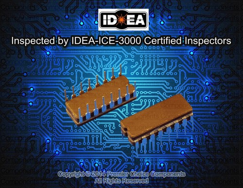 IDT MIL-SPEC IC CERAMIC DUAL-IN-LINE PACKAGE 16-PIN CDIP THROUGH 5962 ...