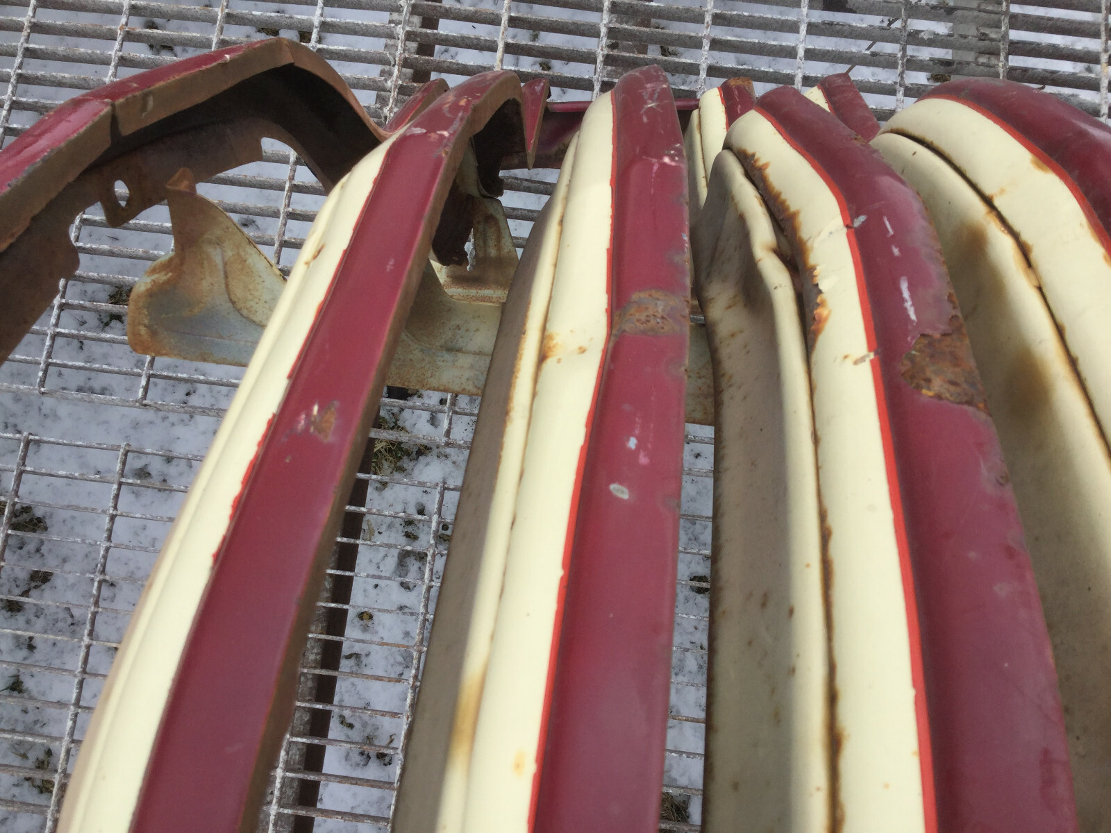 1947 1953 Chevy 3100 Pickup Complete Grill Used Original GM 48 49 50 51 ...