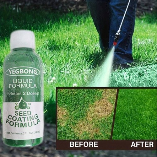 Seed Coating Plant Liquid Spray Grass Liquid Lawn Seed Grass Quick ...