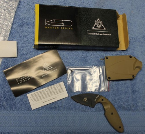 Ka-Bar 1477CB Original TDI Fixed Blade MOLLE Compatible Hard Sheath ...