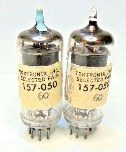 TEKTRONIX Selected Matched Pair of RCA 12AU6 Vacuum Tubes BOXED | eBay
