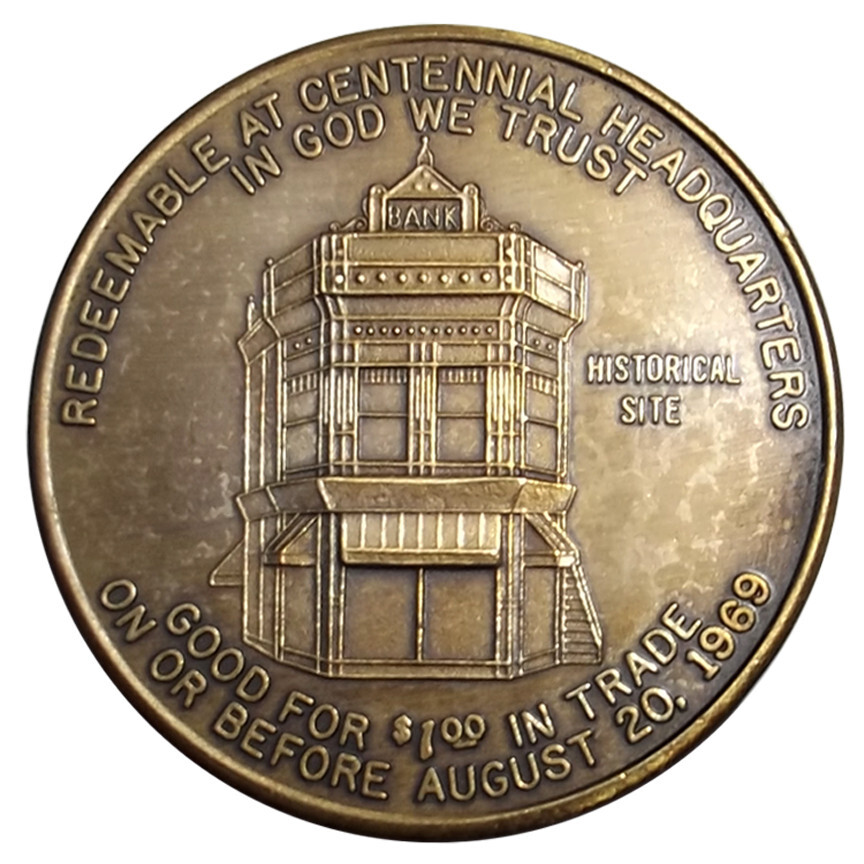 1969 Kansas Medal - Coffeyville Centennial - KS Token, Montgomery Co | eBay