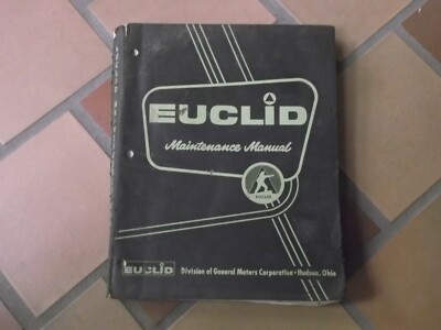 Euclid 91FD 93FD 94FD Rear Dump Rock Quarry Truck Hauler Service Repair ...