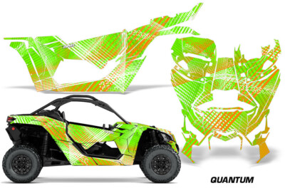 UTV Graphics Decals Stickers for Can-Am Maverick X3 XDS XRS 2DR 16-23 ...