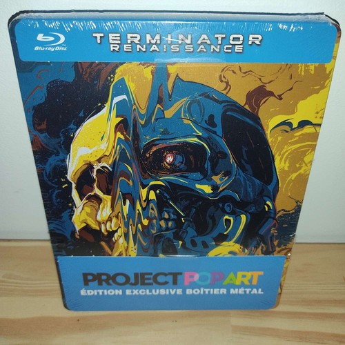 Terminator Renaissance (Terminator Salvation) STEELBOOK POP ART [Blu ...