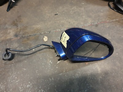 WING MIRROR VAUXHALL CORSA D 3HB BLUE DRIVERS DOOR MIRROR ELECTRIC ...
