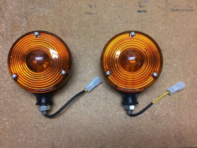 Pair universal Tractor Warning/Lamp Flasher Lights for AC DEERE IH | eBay