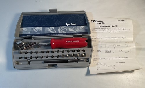 SkewDriver Pro Kit MISSING DRIVE HEAD + 1 EXTENSION. | eBay