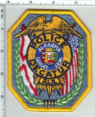 Decatur Police (Alabama) 3rd Issue Shoulder Patch | eBay