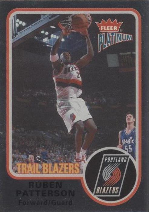 2002-03 Fleer Platinum - Ruben Patterson #130 Platinum Finish /100 for ...