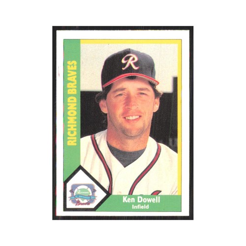 1990 CMC Minor League Ken Dowell Richmond Braves #298 | eBay