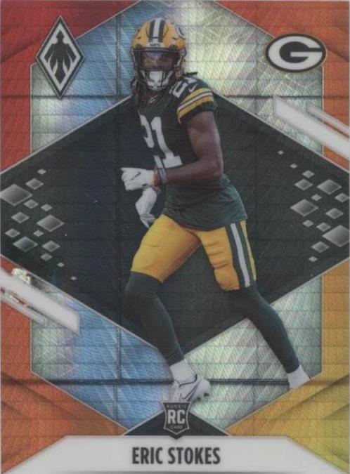 2021 Panini Phoenix - Rookie Eric Stokes #154 Fire Burst (RC) for sale ...