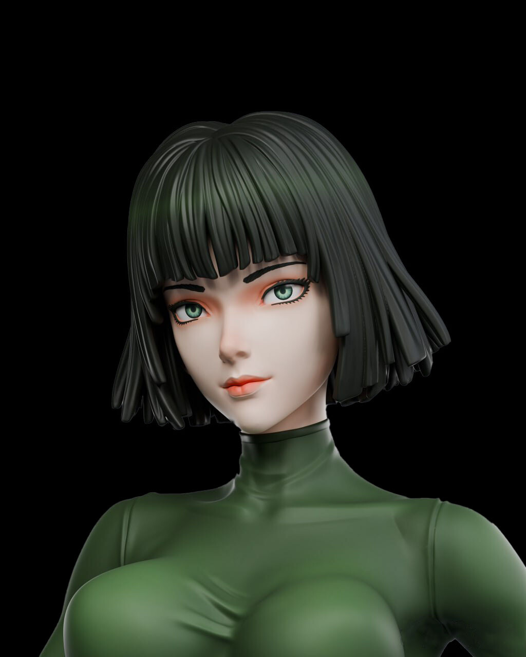 Fubuki One-Punch Man 3D Printed 12K Figure Statue Resin Model Kit ...