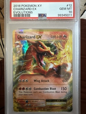 Charizard EX 12/108 Evolutions Holo PSA 10 | eBay