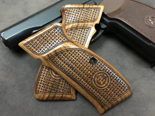 CZ 75, CZ 75 B, CZ 75 SP-01 Wood Grips. Turkish Walnut Wood Basket ...