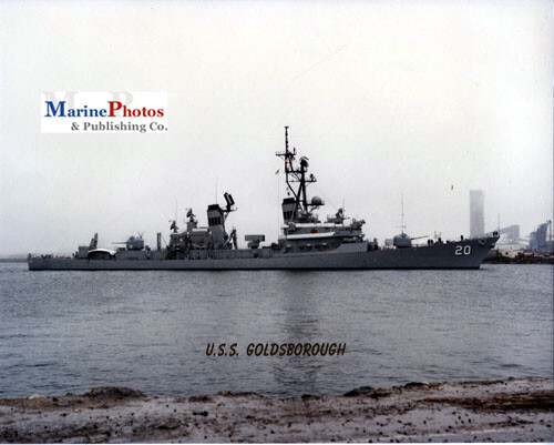 USS GOLDSBOROUGH DDG 20 SHIP PHOTO 8 X 10 | eBay