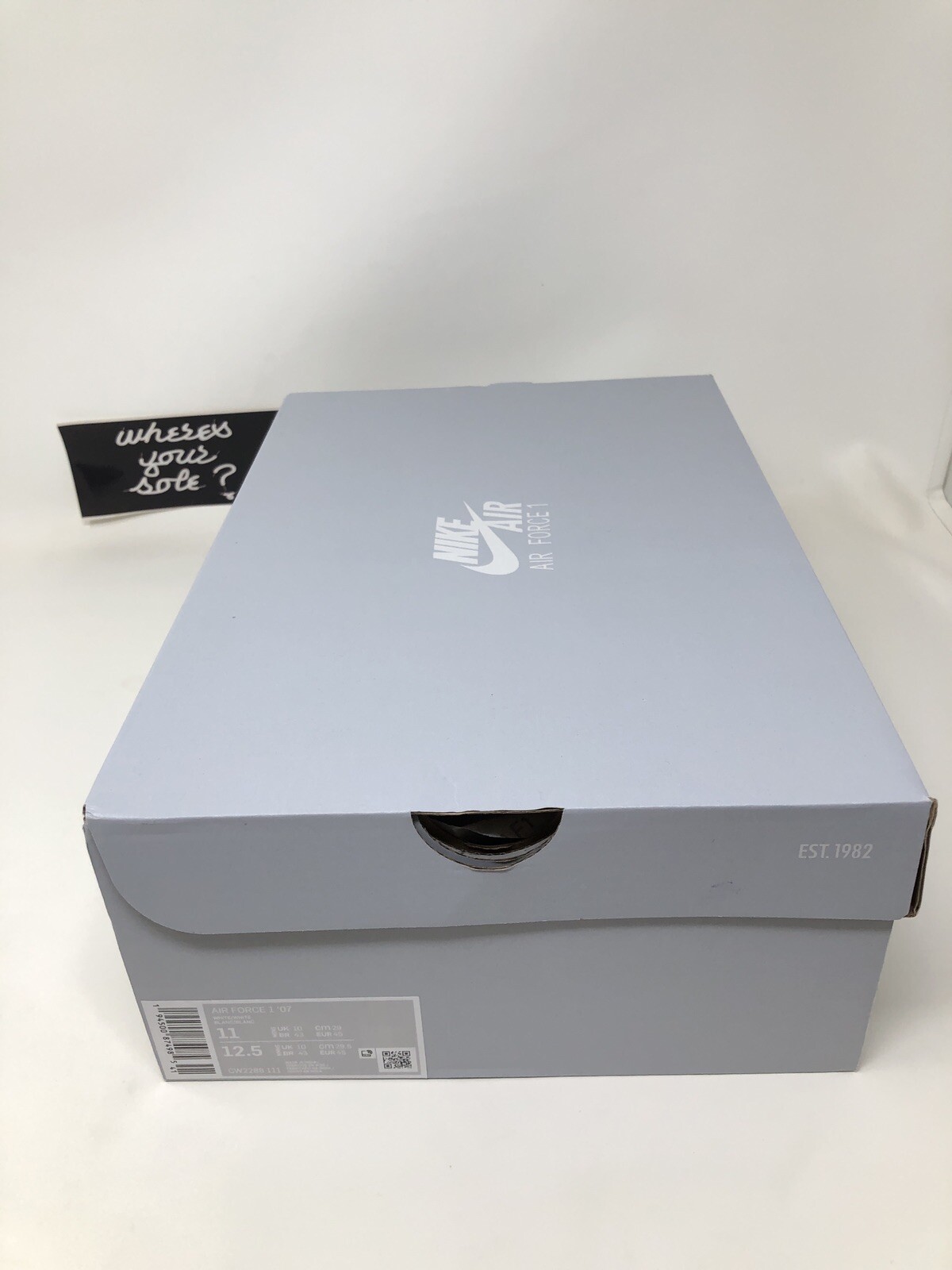 Nike Air Force 1 Low '07 Men size 11 White CW2288-111 New DS AF1 | eBay