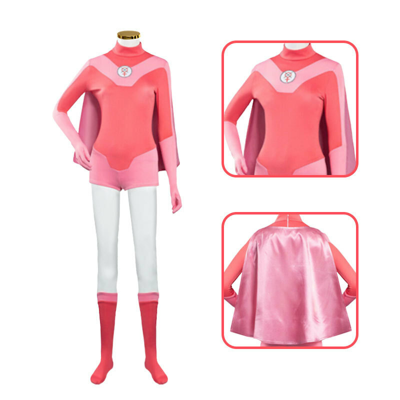 Invincible Atom Eve Cosplay Costume Womens Book Week Halloween Jumpsuit ...