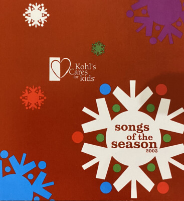 KOHL'S SONGS OF THE SEASON 2003 CD~Aretha F./Rondstadt/Ray Charles/N ...