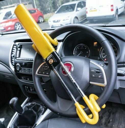 Streetwize Double Hook Steering Wheel Lock Keys Profesional Solution ...