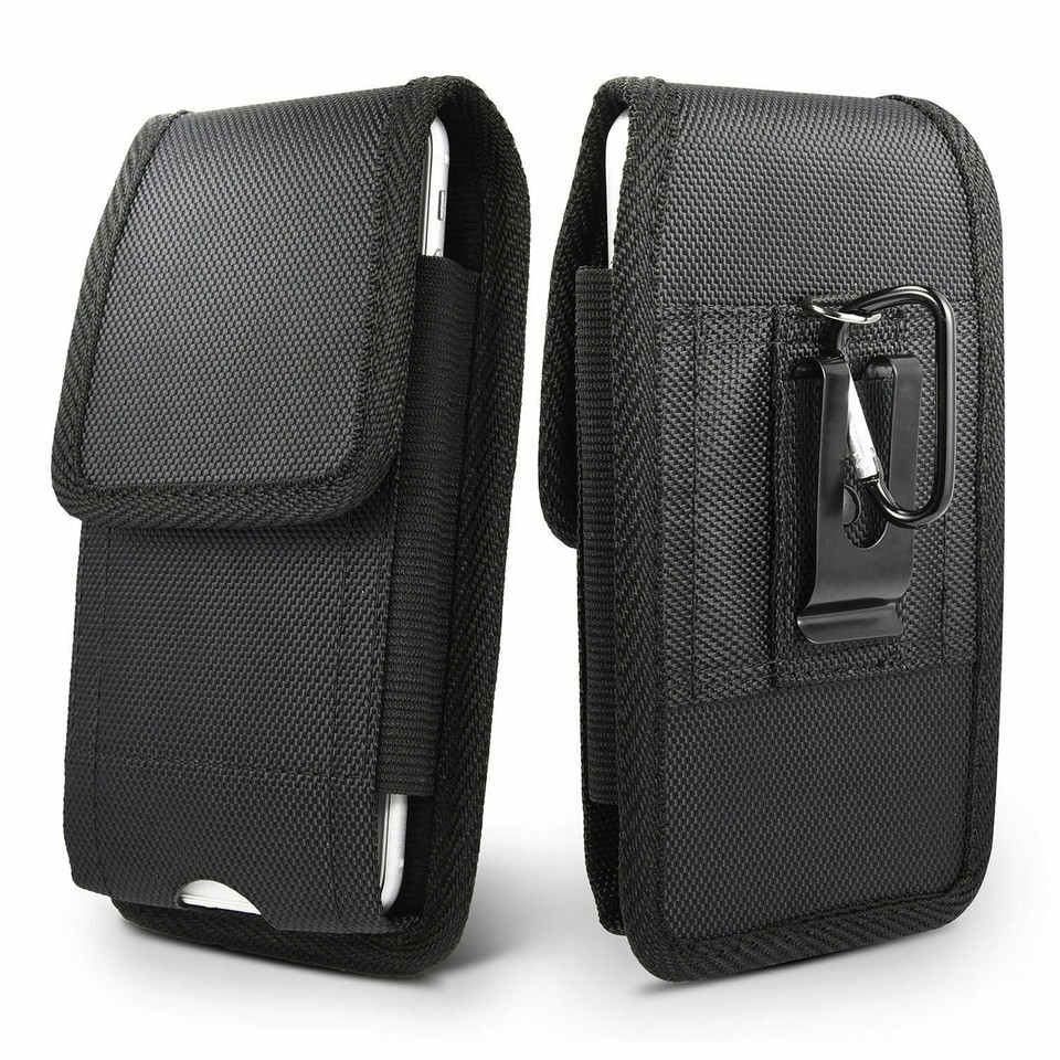 Vertical Cell Phone Holster Belt Clip Case Pouch Buckle Wallet Case ...