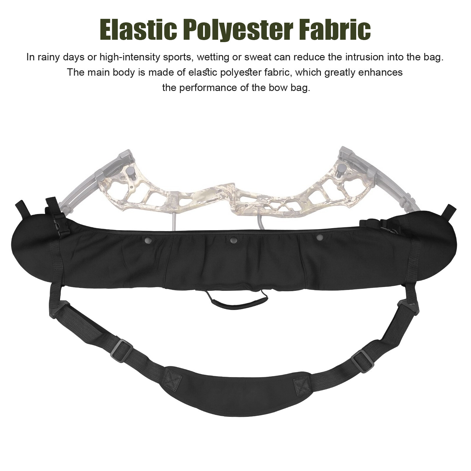 Archery Compound Bow Sling Protective Shoulder Strap Polyester Cover ...