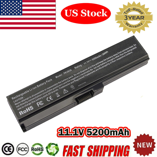 Battery For TOSHIBA PA3634U-1BAS PA3635U-1BRM PABAS117 PABAS178 ...