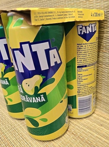 FANTA Pear 4 x 330ml. New Unique Flavour. Parä Näzdrävanä. Free ...