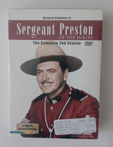 Sergeant Preston Of The Yukon Complete 2nd Season New DVD Set Sealed ...