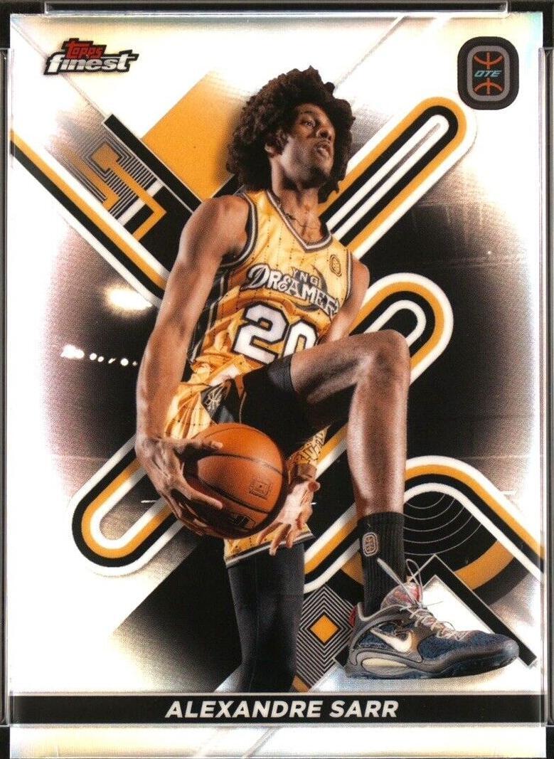 2022-23 Topps Finest OTE Overtime Elite - Alexandre Sarr #89 Refractor (RC) for sale online | eBay