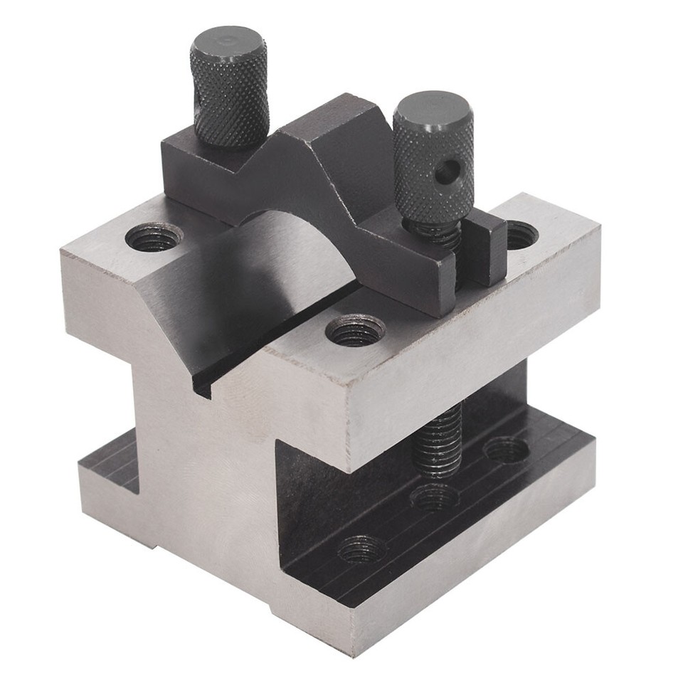 V Block & Clamp Set Multi-use Gauge Gage Machinist Tool 2-3/8'' x 2-3/8 ...