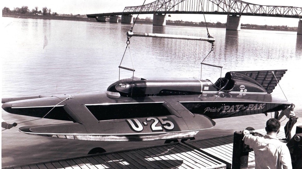 1/8 Scale 1969 Pride of Pay N Pak U-25 Fiberglass RC BOAT KIT HULL DECK ...