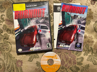 Burnout (Nintendo GameCube, 2002) Complete in Box CIB Tested Works ...