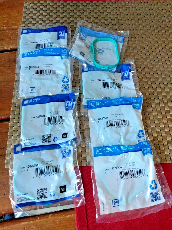 *Full Set of 8 Pieces, GM EOM Intake Manifold Gasket Set 5.3 6.2 - GM ...