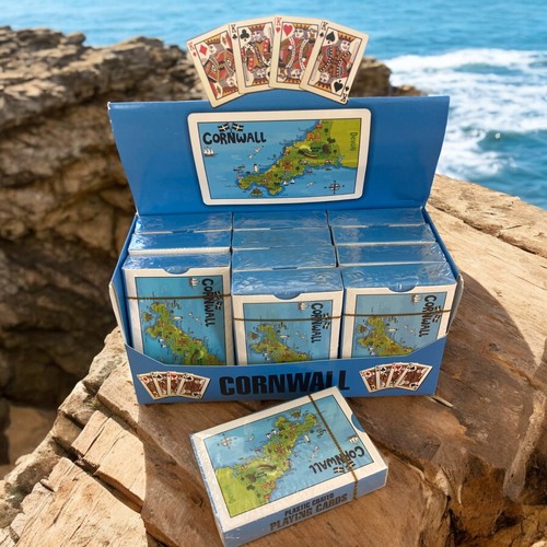 Cornwall Playing Cards with map of Kernow - plastic coated - Cornish | eBay