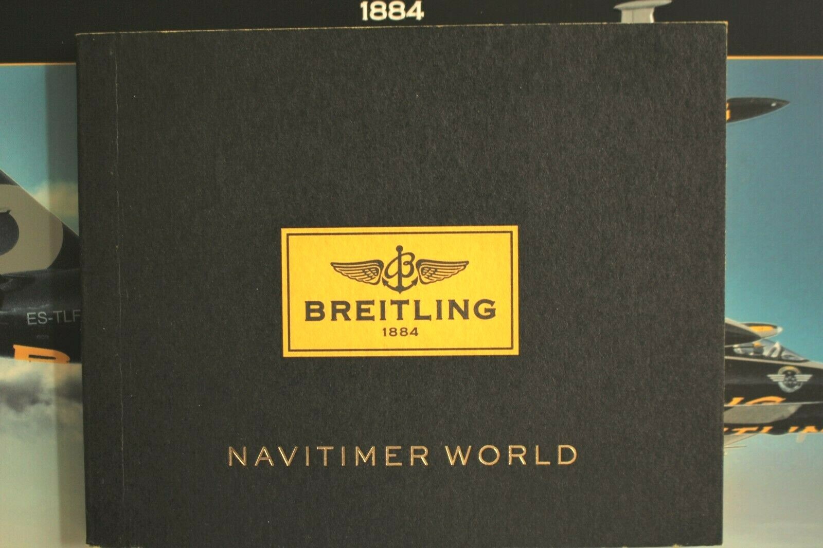 BREITLING NAVITIMER WORLD PILOT RACE WATCH INSTRUCTION MANUAL BOOK ...