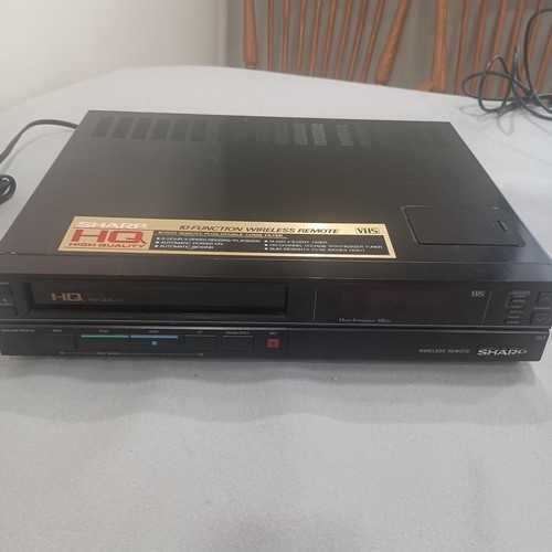 Vtg Sharp VC-6846UB VCR VHS Cassette Recorder READ Made in Japan FOR PARTS ONLY | eBay