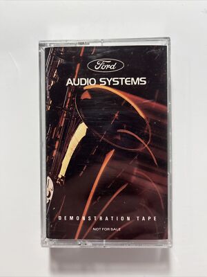 Ford Audio Systems Demonstration Cassette Tape | eBay