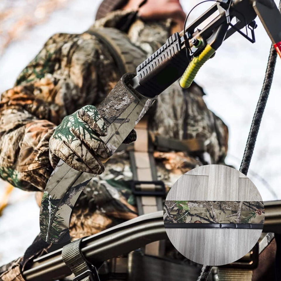 Tree Stand Rail Pads - 19.6"X5.3" Waterproof Camo Treestand Shooting ...