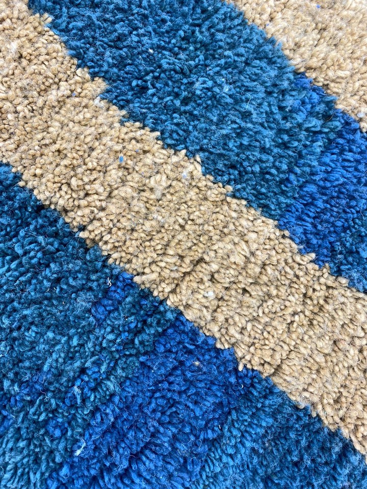 Custom Living Room Rug Fluffy Handwoven Rug Abstract Modern Carpet ...