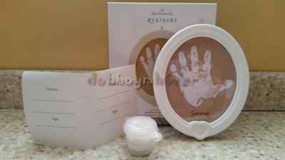 Hallmark 2014 Little Hands Handprint frame Christmas Ornament | eBay