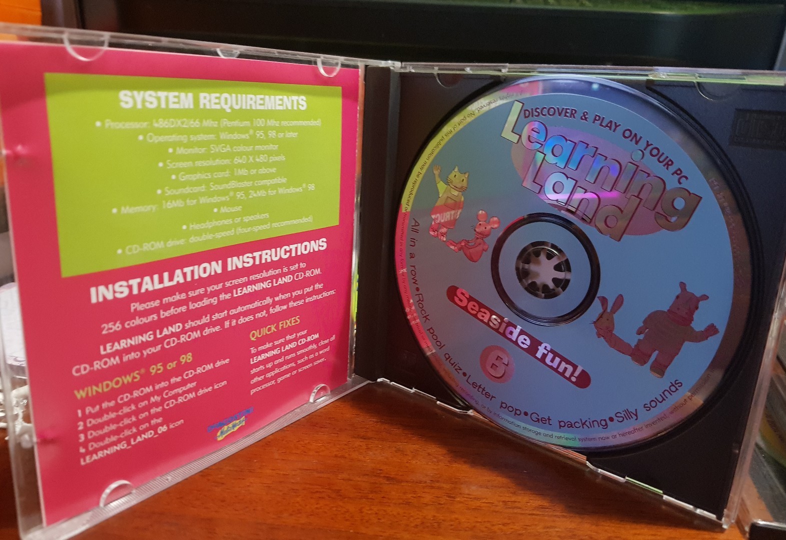 Learning Land #6 Seaside Fun - PC GAME - FREE POST | eBay