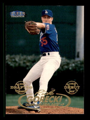 1998 Baseball Fleer Tradition Rick Gorecki Tampa Bay Devil Rays #237 | eBay