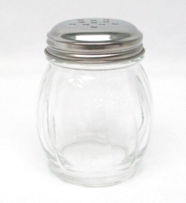 Chef Select Cheese Shaker - Sturdy Heavyweight Glass NIB | eBay
