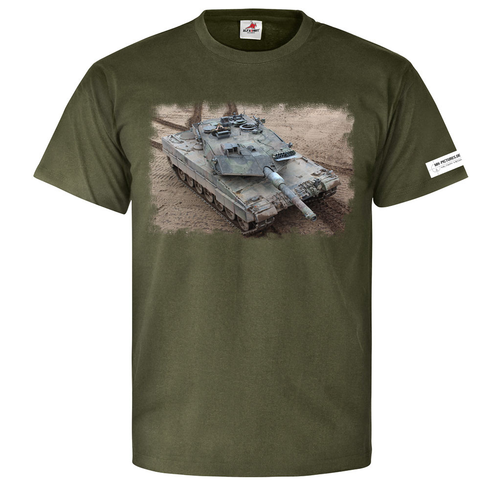 M&N Pictures Leo 2 Leopard Panzer Kampfpanzer BW Isaf Nato T Shirt ...