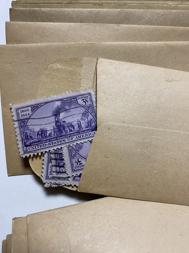 OLDER STAMP LOTS " USED”, 100’s Of US Stamps In Packets /envelopes. | eBay