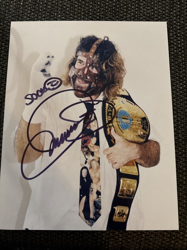 MICK FOLEY MANKIND Signed WWE WWF Wrestling 8x10 Photo | eBay