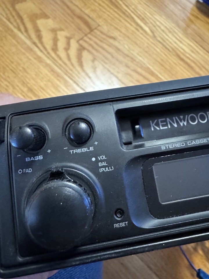 Kenwood KRC710 Pull Out Car Cassette Receiver in Original Box With ...