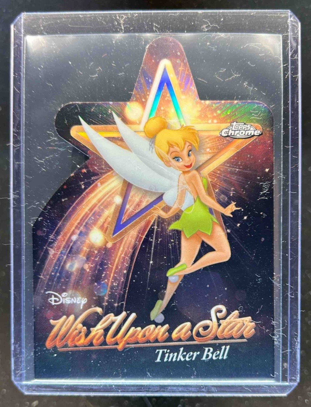 2025 Topps Disney Wonder Tinker Bell Wish Upon a Star Chrome Die-Cut #W ...