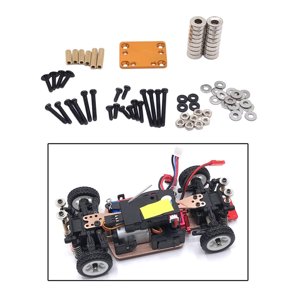 1/28 RC Car Magnet&Bumper Extension Shell For Wltoys For Jingshang MINI ...